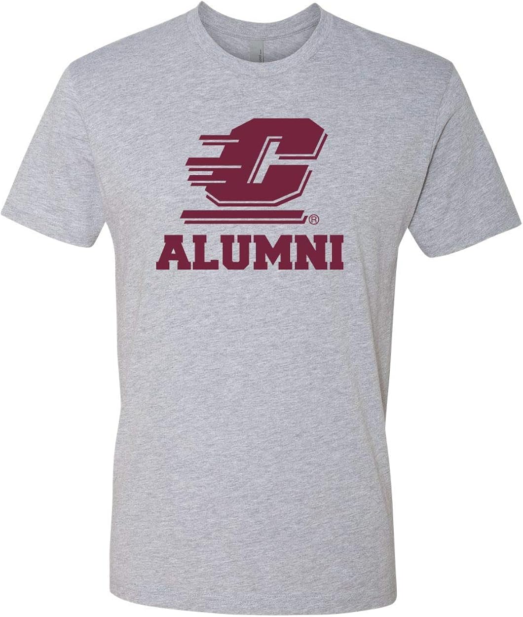 Amazon.com: CreateMyTee | Premium CMU Maroon C Alumni T-Shirt Central ...