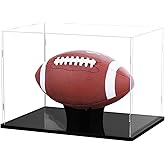 Amazon.com: Football Display Case, Acrylic Football Case Clear, UV ...