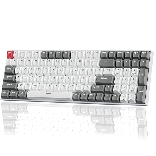 RK ROYAL KLUDGE RK100 Wireless Mechanical Keyboard RGB Backlit ...