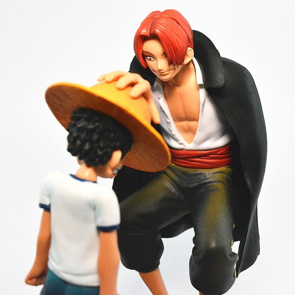 Mua Japanese One Piece Anime Shanks & Luffy Statue - 18cm Anime Emperor ...