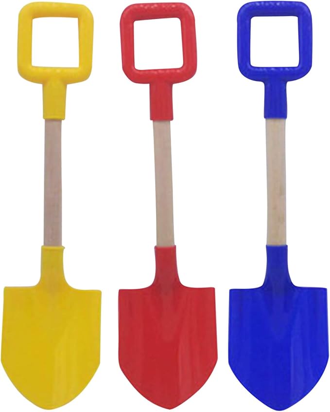 Kids Beach Spades Sand Shovel Toy Gardening Tool Shovel With Wooden ...