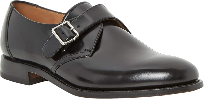 Mens Loake Formal Buckle Shoes Fitting F Style - 204B: Amazon.co.uk ...