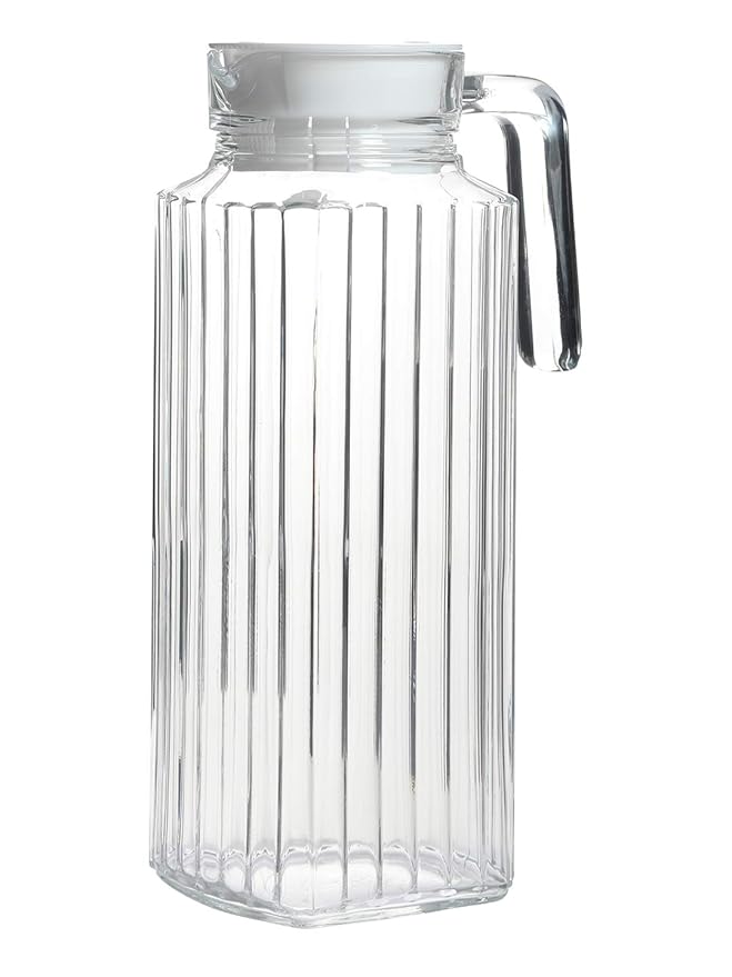 Buy Luminarc Quadro Jug with Lid, 1.3 Litres Online at Low Prices in ...