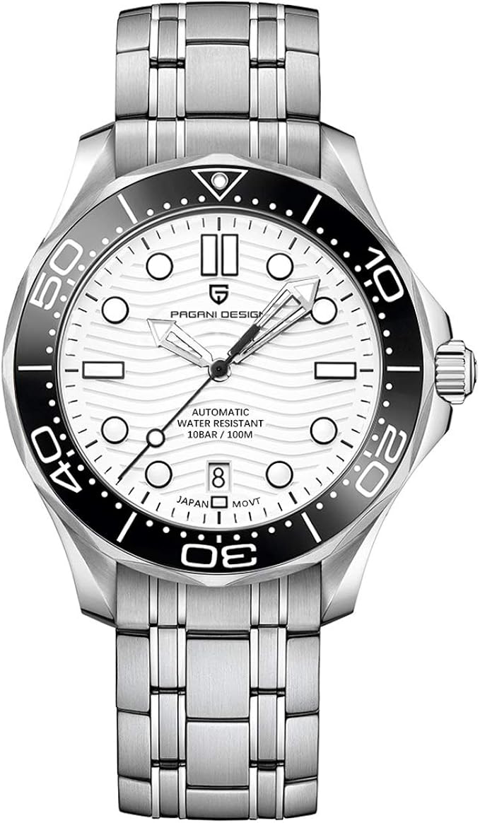 Pagani Design Seamaster Homage Automatic Diving Watches for Men Full ...