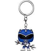 Amazon.com: Funko Pop! Keychain: Mighty Morphin Power Rangers 30th ...