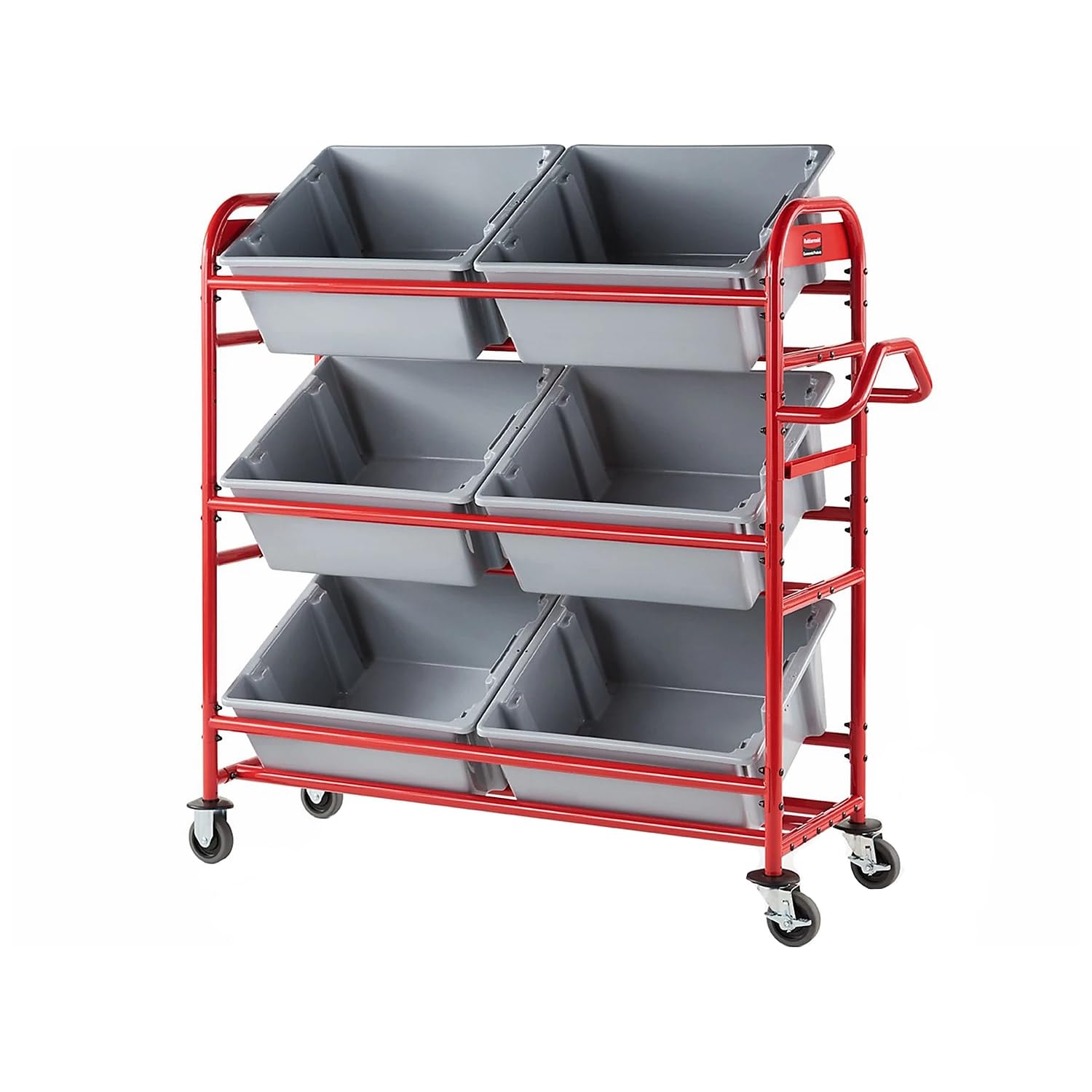 MISSING PARTS**Rubbermaid Commerical Products Tote Picking Cart Tote ...