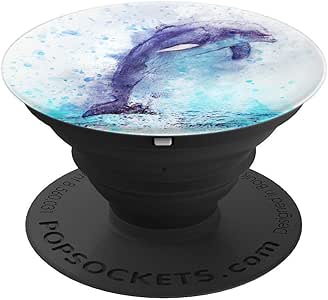 Amazon.com: Blue Dolphin Cell Phone Stand Pop Up Grip Phone Knob Holders