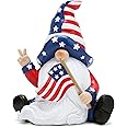 Amazon.com: Hodao Patriotic Gnomes Decorations Stars and Stripes Elf ...