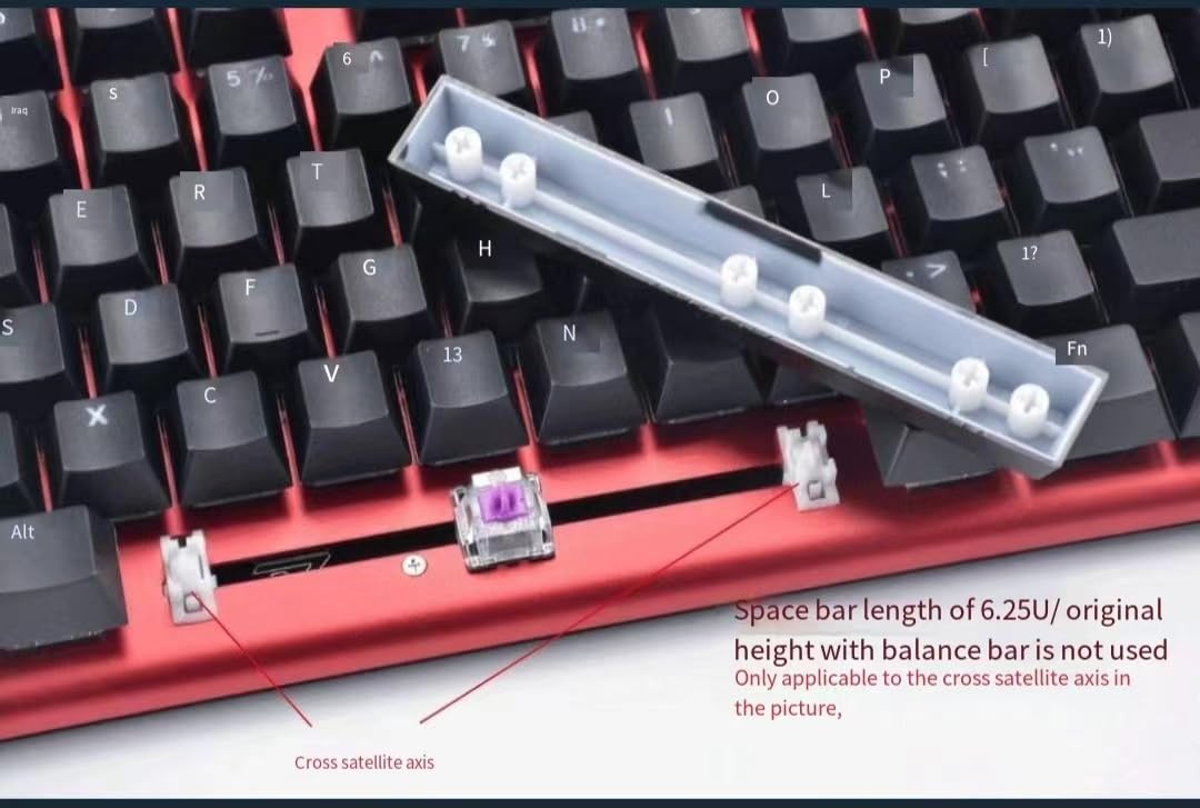 Mua KEYOTIM Computer Keyboards PBT Dye Upgrade 68 Keycap Set Profile ...
