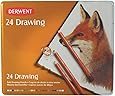 Derwent Colored Drawing Pencils, Metal Tin, 24 Count (0700672): Amazon.ca: Office Products