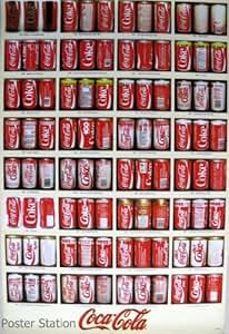 Amazon.com: Coca - Cola- Different Cans of Coke Through the Years ...