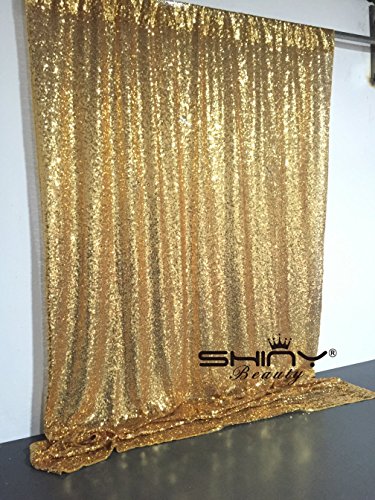 Buy 5FTx6FT Gold SEQUIN PHOTO Backdrop, Lined Photo Booth Sequin ...