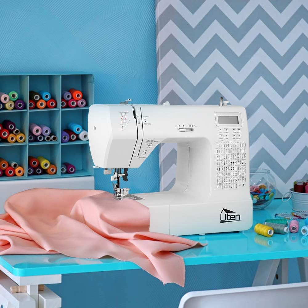 Uten Computerized Sewing Machine Portable Electronic Quilting 200 ...