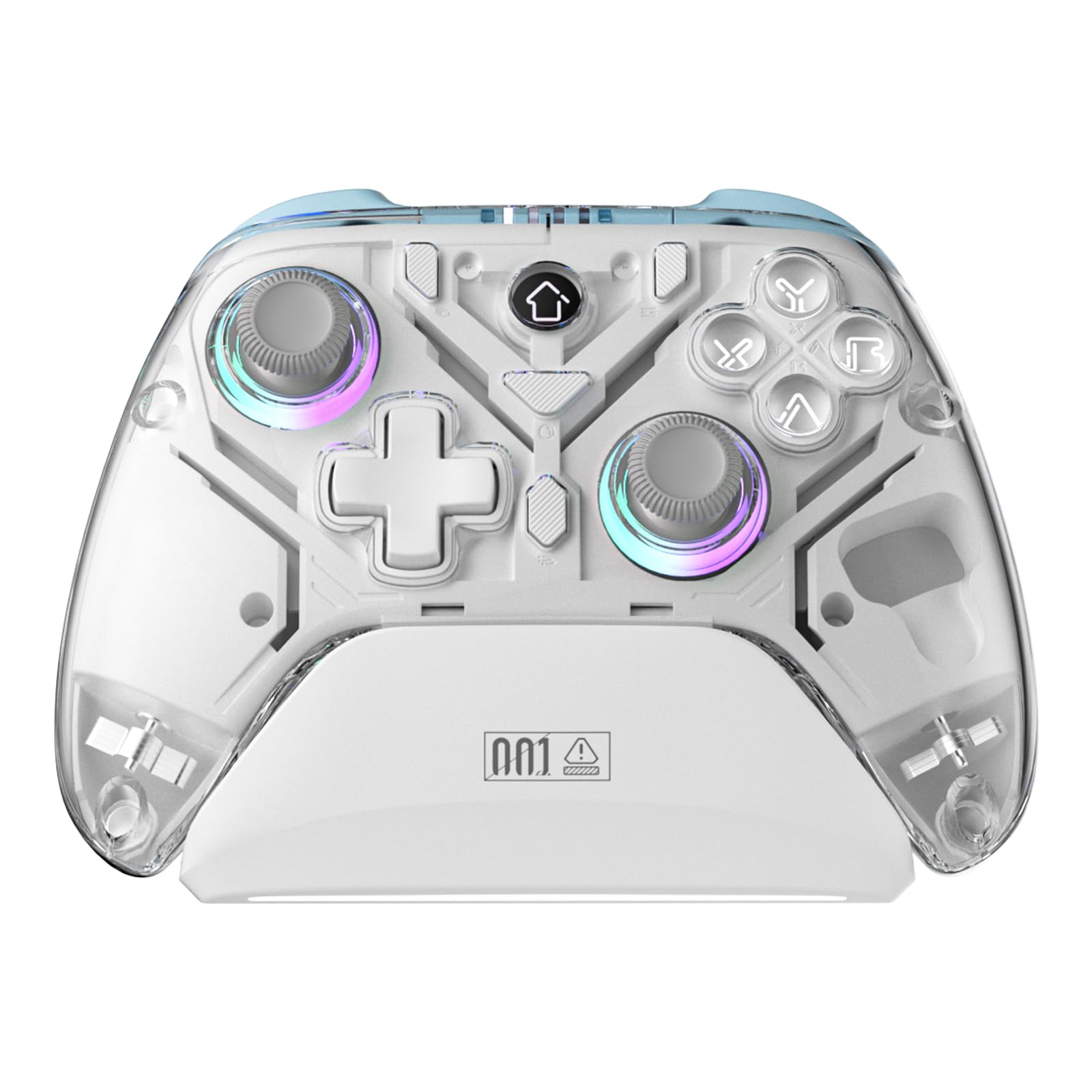 PC Controller, PC Wireless Gaming Controller with Charging Dock, Hall ...