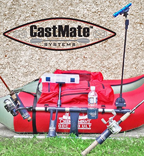 CASTMATE Systems V2.0 Float Tube Pontoon Boat Fly Rod Holder Accessory ...