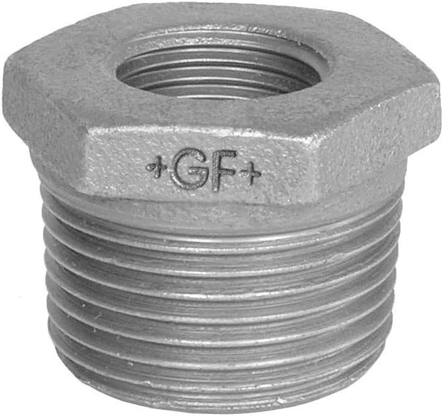 Georg Fischer GF-241 RED. BUSH (GALV) 1 X 1/2 inch Malleable Iron ...