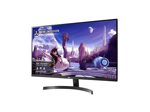 LG 27QN600-B 27” QHD (2560 x 1440) IPS Display with FreeSync, sRGB 99% ...