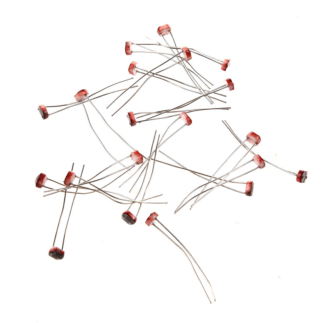 SODIAL 20PCS photoresistance LDR GL5528 photoresistance dependant de la ...