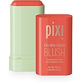 Amazon.com : Pixi On-the-Glow Blush - Fleur, Hydrating Tinted Moisture ...