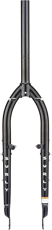 Surly Troll Fork 26" 1 1/8" black 2016 racing bike forks: Amazon.co.uk ...