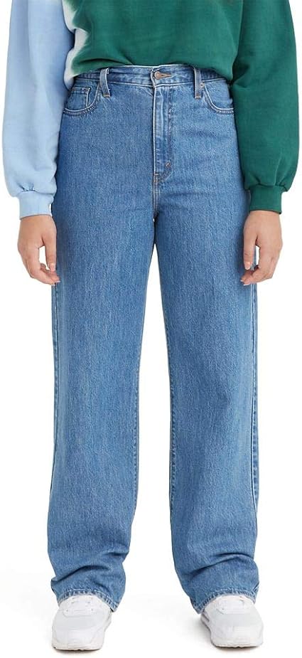 Levi's Womens High Waisted Straight Jeans: Amazon.ca: Clothing ...
