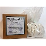 Amazon.com: USG 20 Lbs ULTRACAL 30 Gypsum Cement - Plaster - for Mold ...