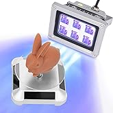 Amazon.com: FUNGDO Solar Turntable 360° Rotating Stand Display Plate ...