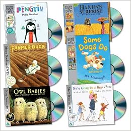 Walker Book and DVD Pack, 6 books plus DVDs, RRP £47.94 (Farmer Duck ...