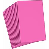 Amazon.com: Do²ping Red Foam Sheets Crafts, 8.5x5.5 Inch Eva Craft Foam ...