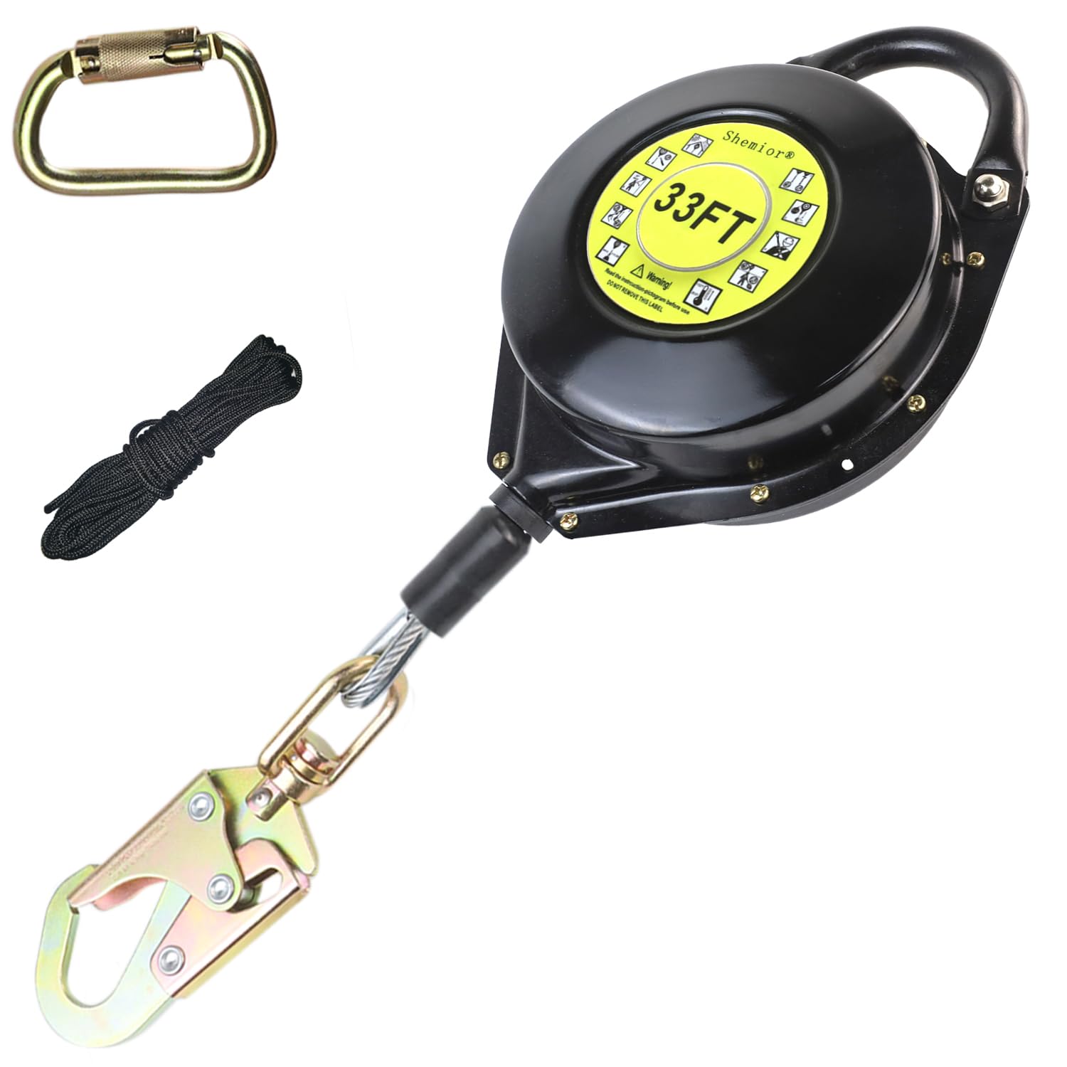 Mua Self Retracting Lifeline Shemior 33FT SRL 310LBS Retractable ...