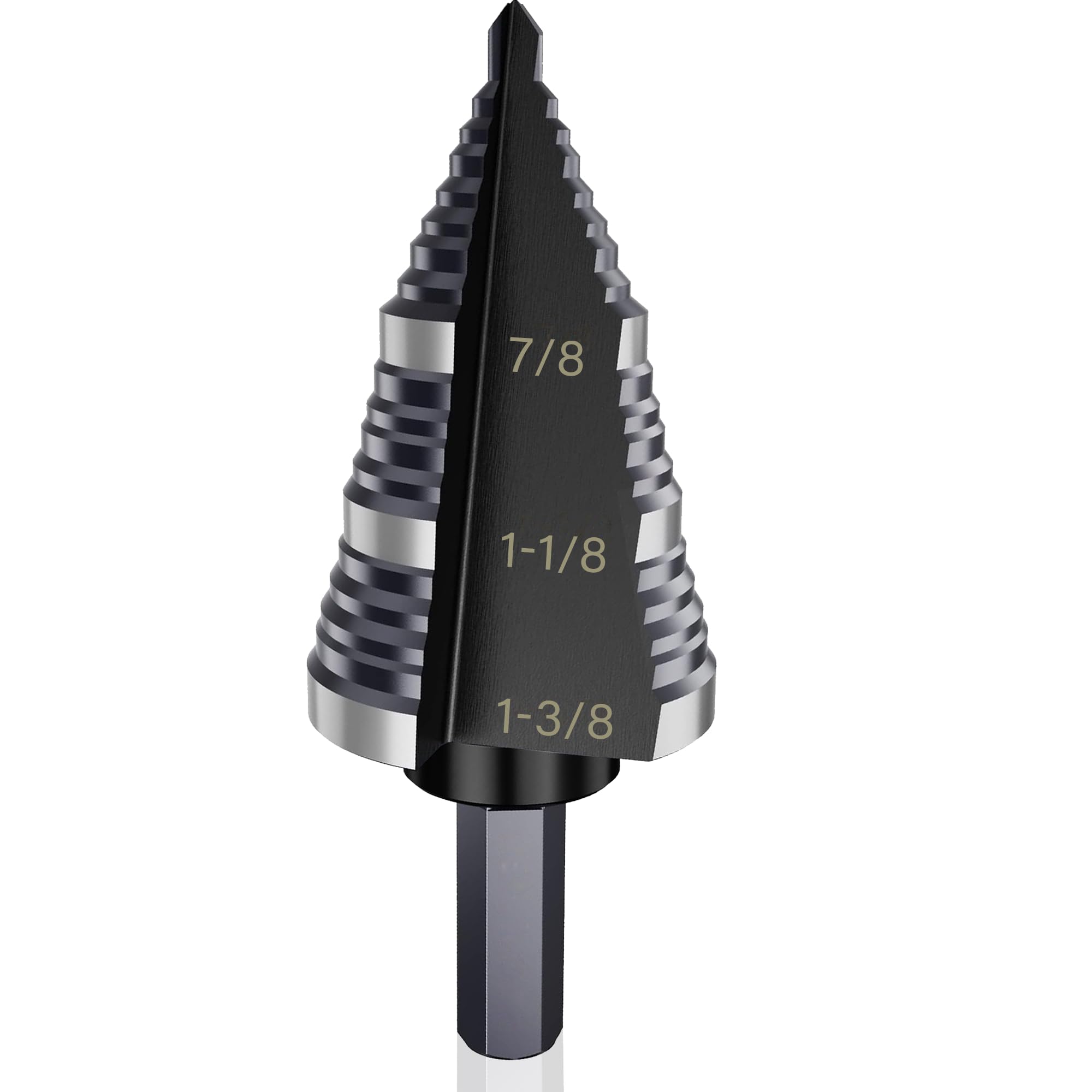 Mua AIMLENTOOL 1/4 to 1-3/8 Inch Step Drill Bit, M2 High-Speed Steel ...