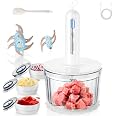 Amazon.com: TTFTTF Glass Food Processor with 4 Blades & 4 Bowls (8 Cup ...