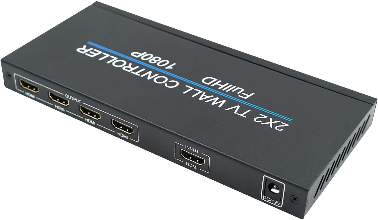 Mcbazel HDMI Video Wall Controller Splitter 2X2 TV Wall Controller with ...