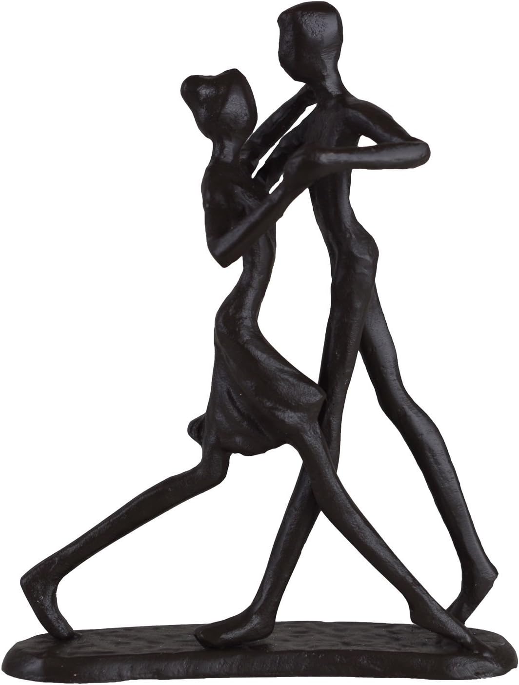 Casablanca sculpture Figurine Dancing, Dancing Couple, Burnished Iron ...