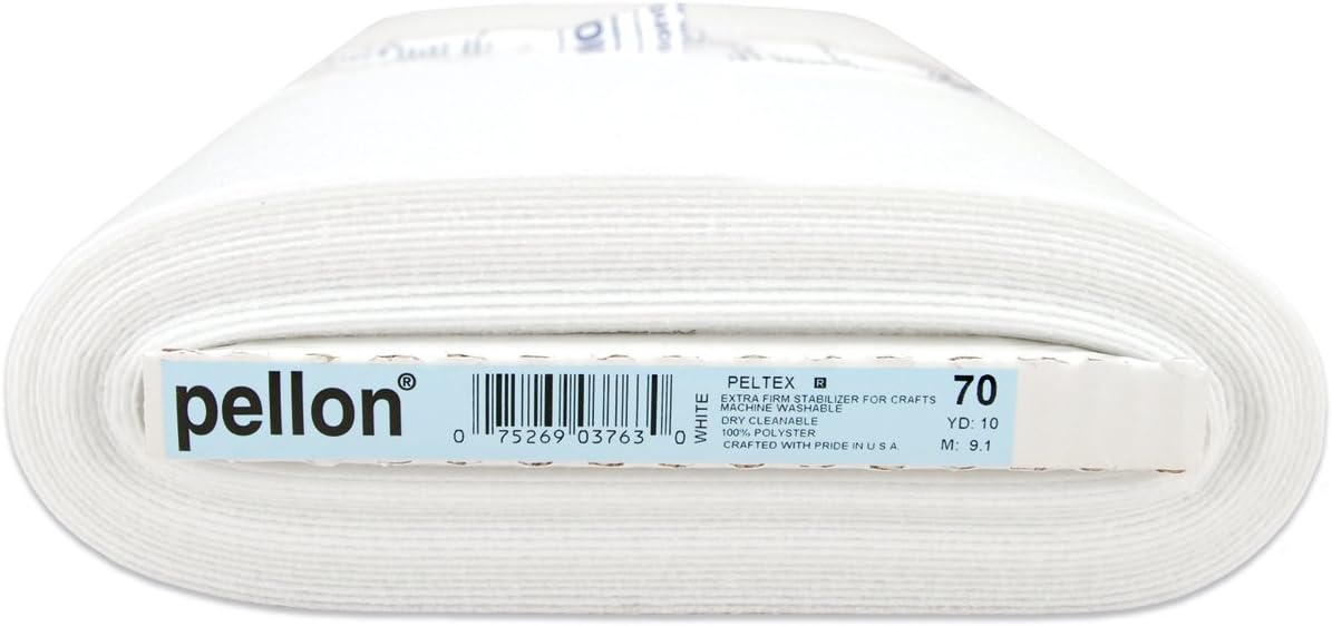 Peltex Sew-in Interfacing 20" X10yds-White: Amazon.ca: Home & Kitchen