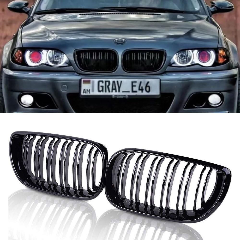 Mua B-M-W E46 Grill Front Kidney Grille for 2002-2005 3 Series 4-Door ...