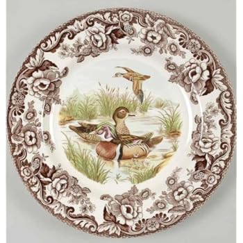 Amazon.com: Spode Woodland Wood Duck Dinner Plate: Kitchen & Dining
