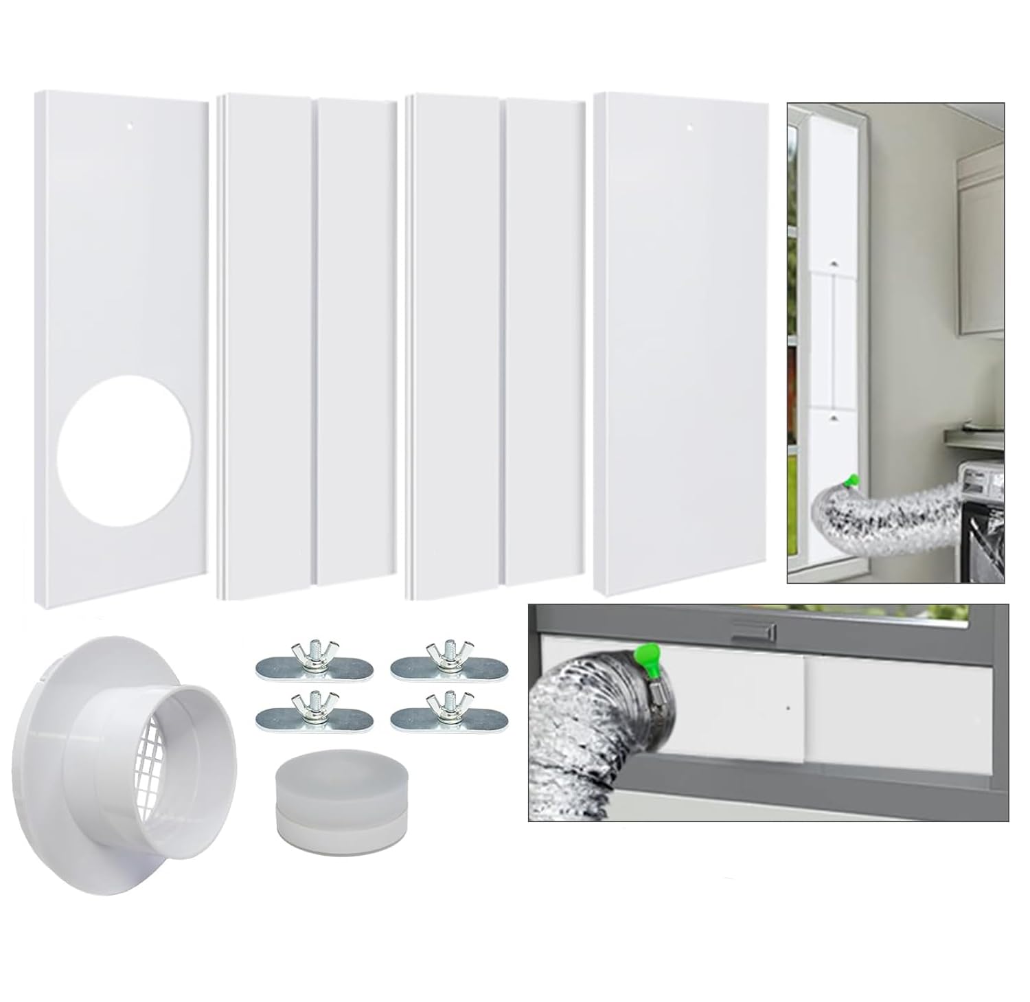 Mua Window Duct Panel for Clothes Dryer Dehumidifier, Windshield, Set ...