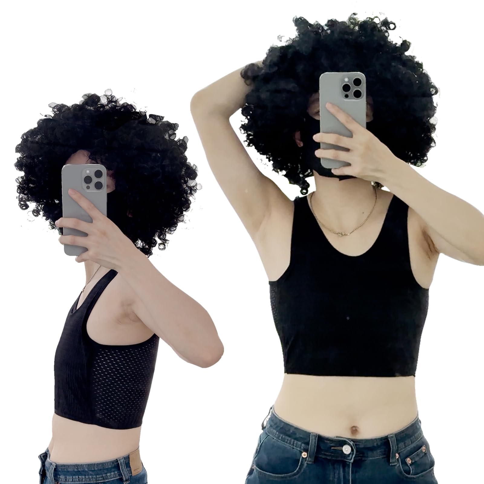 SABLIER Chest Binder, FTM Binder for Large Breasts, Transgender Non ...