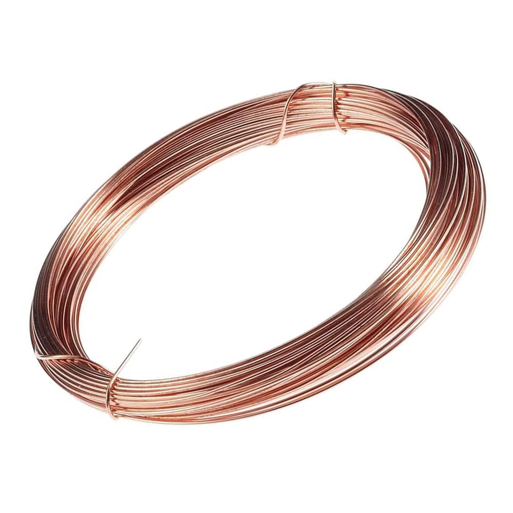 Mua LSCAILIAO Copper Wire Without Varnish Coated Cu Craft Wire 1 Meter, Diameter 3mm trên Amazon ...