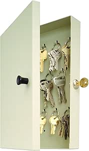 Amazon.com : STEELMASTER 14-Key Hook-Style Steel Key Cabinet with Key ...