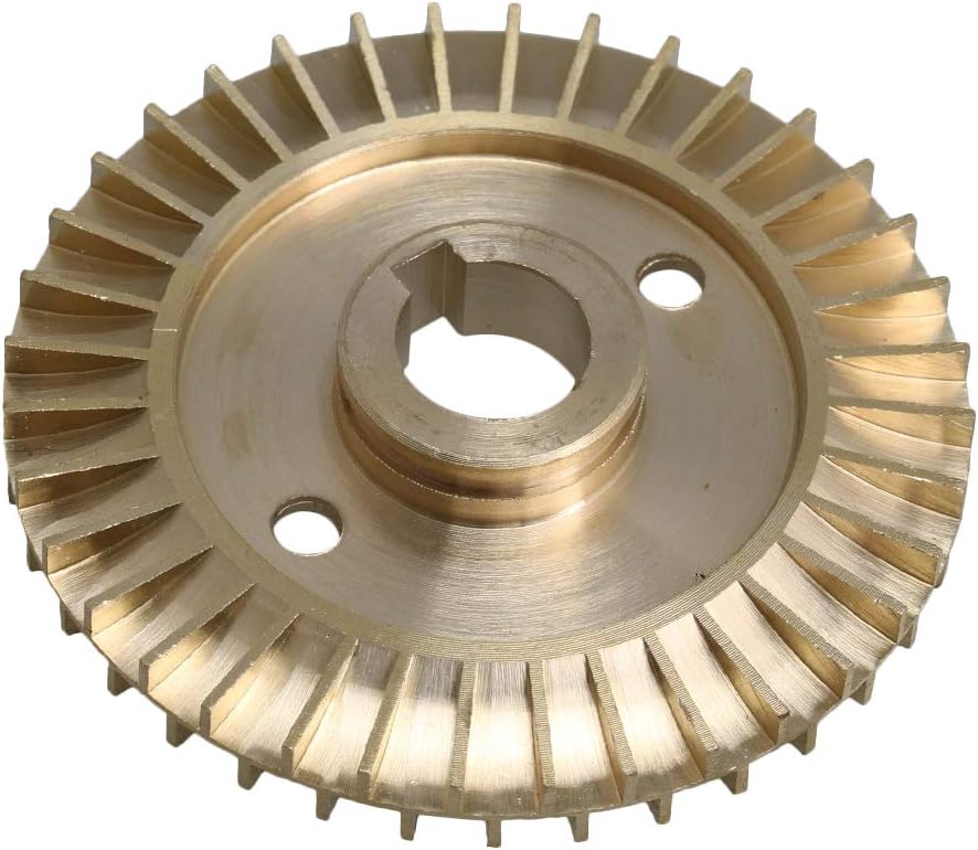 Mxfans Double-Sided Keyway Water Pump Spare Part Brass Impeller 60mm ...