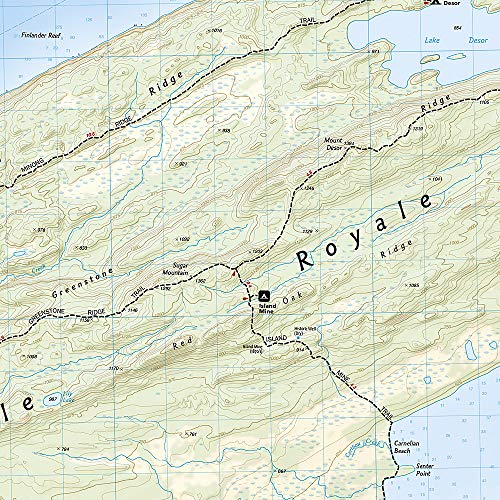 Isle Royale National Park Map Horne Fire Update 8 30-21... Isle