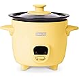 Amazon.com: Dash DRCM200RMPY04 Mini Rice Cooker Steamer with Removable ...