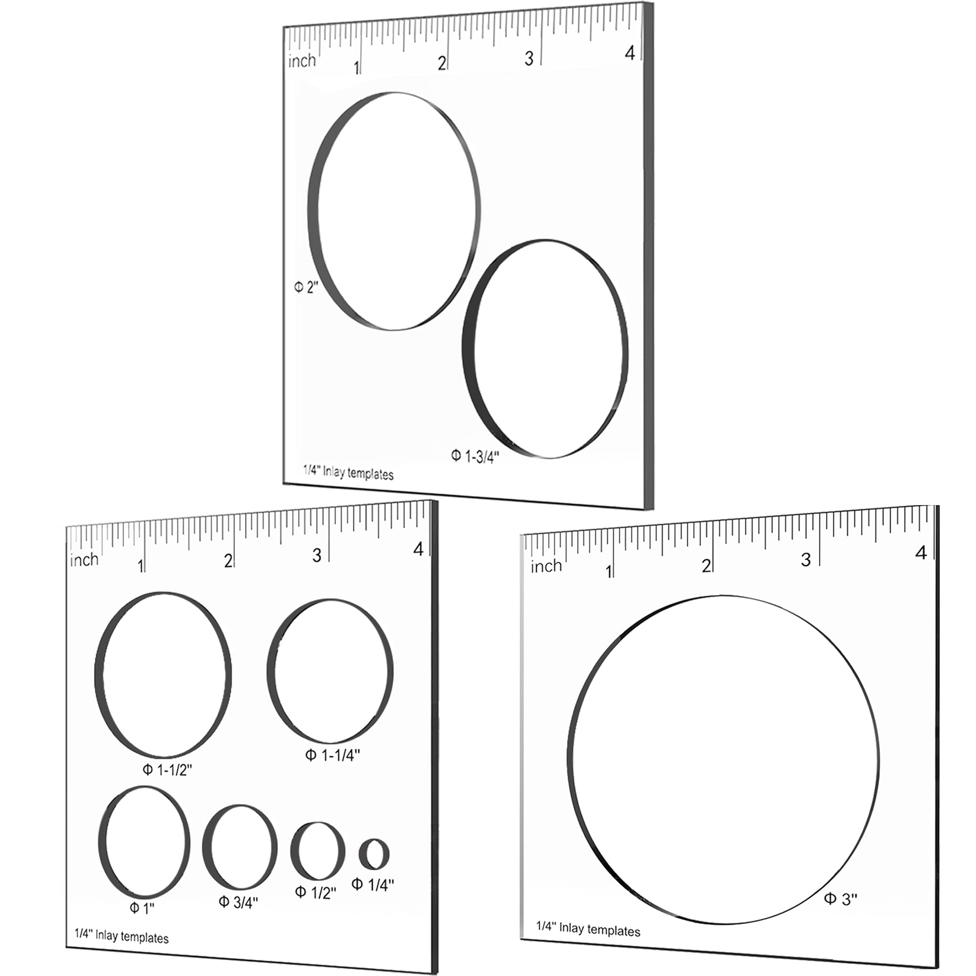 Mua 9 in 3 Router Templates for Woodworking,Router Jig Template Circle ...