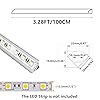 THMOOTHER 10-Pack 3.3FT 1Meter V Shape LED Strip Aluminum Channel ...