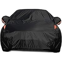 Amazon.com: COLOR RAIN TIME Full Car Covers for Sedan, Car Cover ...