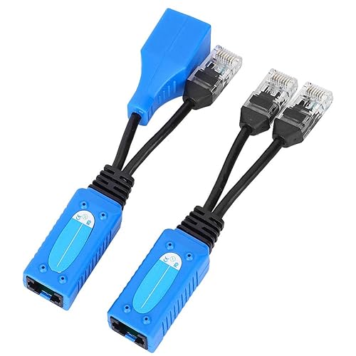 POE Ethernet Splitter, POE Combiner Splitter Adapter, 2PCS Splitter ...