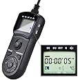 Amazon.com : Digital Timer Remote Shutter Cord JJC Timer Shutter Release Remote Control Cord for ...