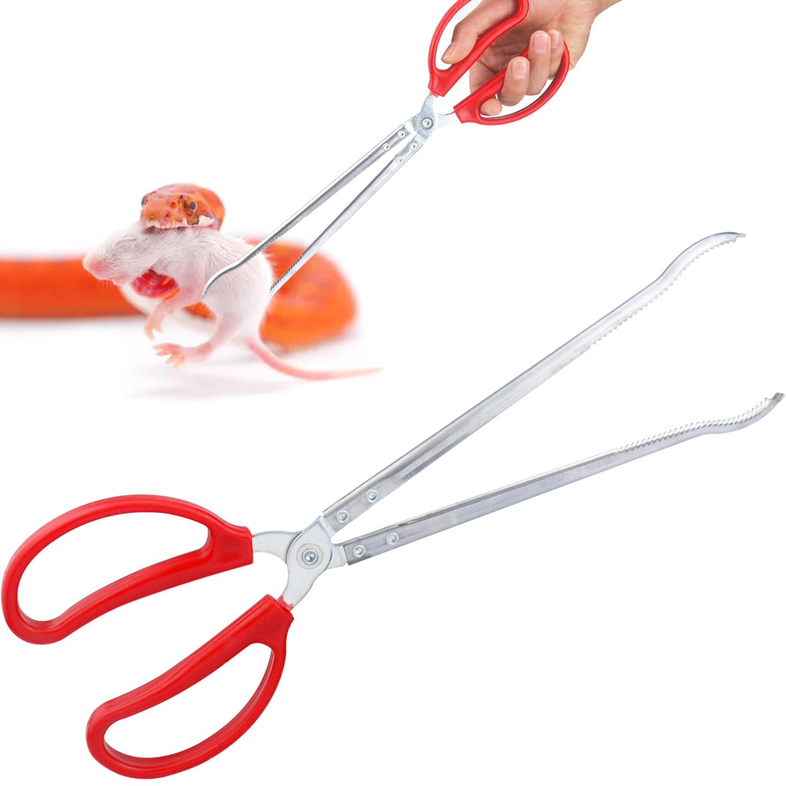 Mua 15 Inch Reptile Feeding Tongs, Extra Long Large Snake Feeding ...